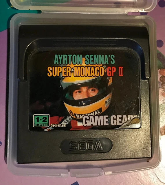 AYRTON SENNA'S SUPER Monaco GP II 2 (Sega Game Gear) $10.00 - PicClick CA