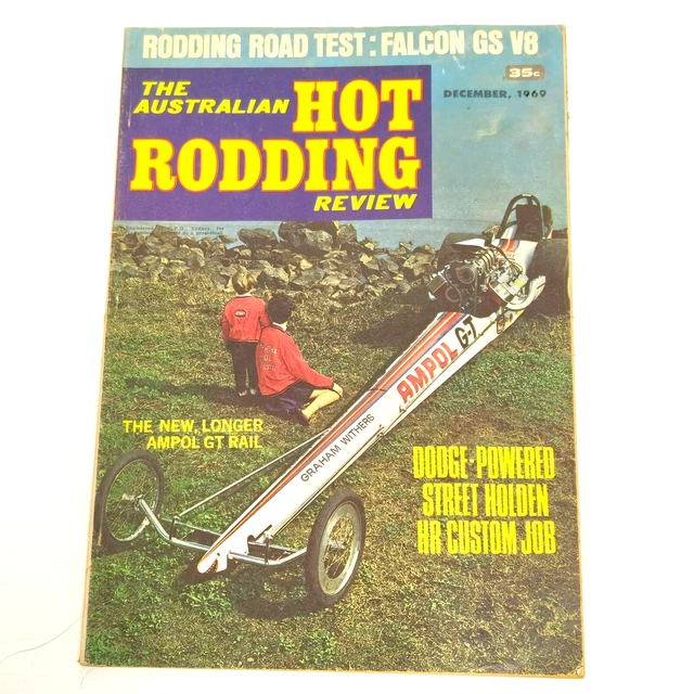 VINTAGE THE AUSTRALIAN Hot Rodding Review - December 1969 - Magazine £7 ...