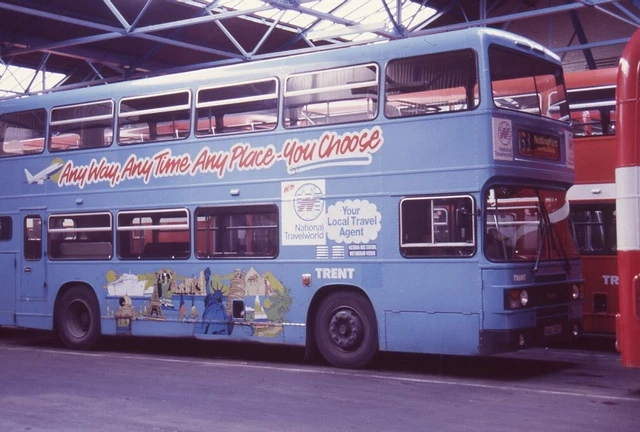 ORIGINAL 35MM BUS SLIDE TRENT LEYLAND OLYMPIAN XAU705Y on 27/9/87 £3.83 ...