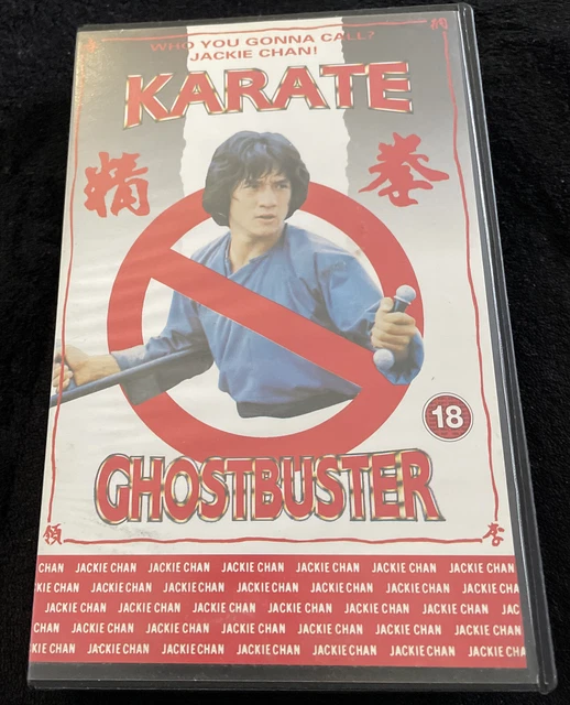 KARATE GHOSTBUSTER BIG BOX VHS TAPE Jackie Chan Rare £15.00 - PicClick UK