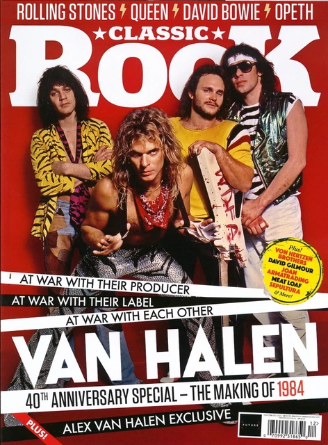 CLASSIC ROCK MAGAZINE - December 2024 - Van Halen £17.57 - PicClick UK