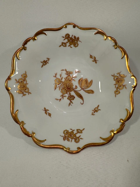 ILMENAU PRUNKSCHALE ROSEN und Gold Graf von Henneberg Thüringen EUR 29 ...