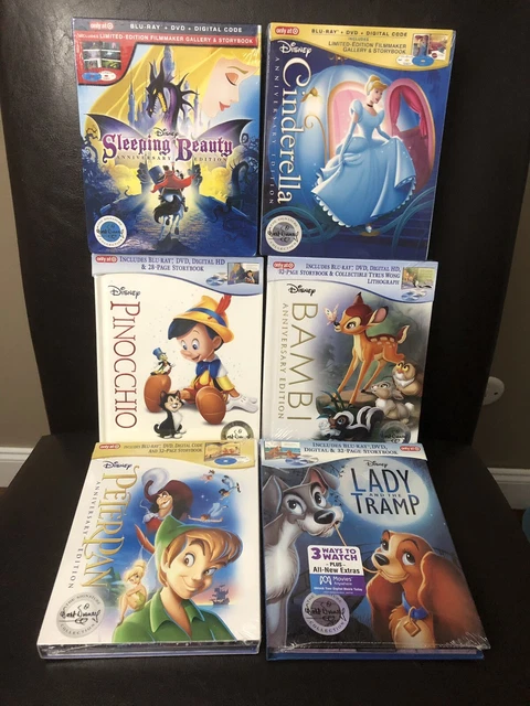 DISNEY'S CLASSIC MOVIE Pack Target Exclusive Blu Ray, DVD + Dig HD w ...