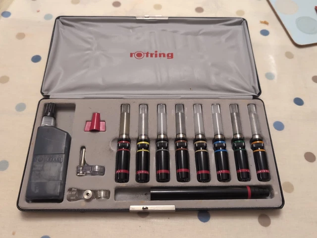 ROTRING VARIANT TECHNICAL Drawing Pen Set 0.1, 0.2, 0.3, 0.4, 0.5, 0.6 ...