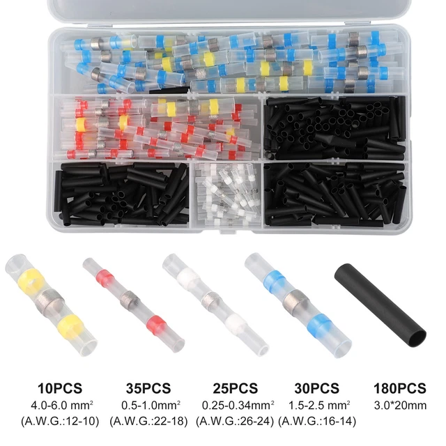 CONNECTEURS DE CABLE thermor tractable tanche soudure 280 pi ces tailles EUR 19,94 - PicClick FR