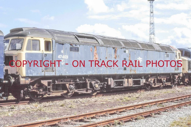 UK RAILWAY PHOTOGRAPH Of Class 47 47403. Rm47-2816 £1.70 - PicClick UK