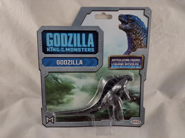 JAKKS PACIFIC GODZILLA Modellino King of Monsters Godzilla 3,5 pollici ...