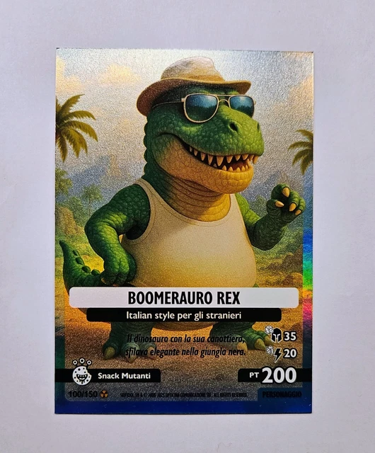 SKIFIDOL ITALIAN BRAINROT Boomerauro Rex 100 Limited $61.74 - PicClick CA