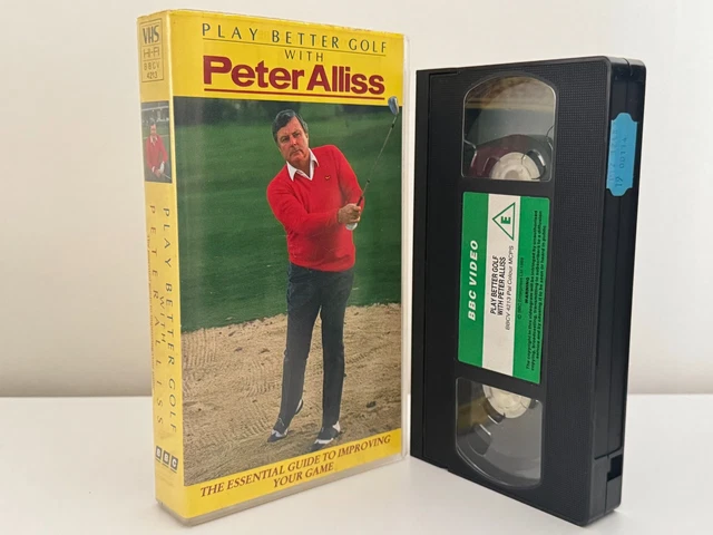 PLAY BETTER GOLF With Peter Alliss - BBC - PAL VHS Video Tape (T153) £5 ...
