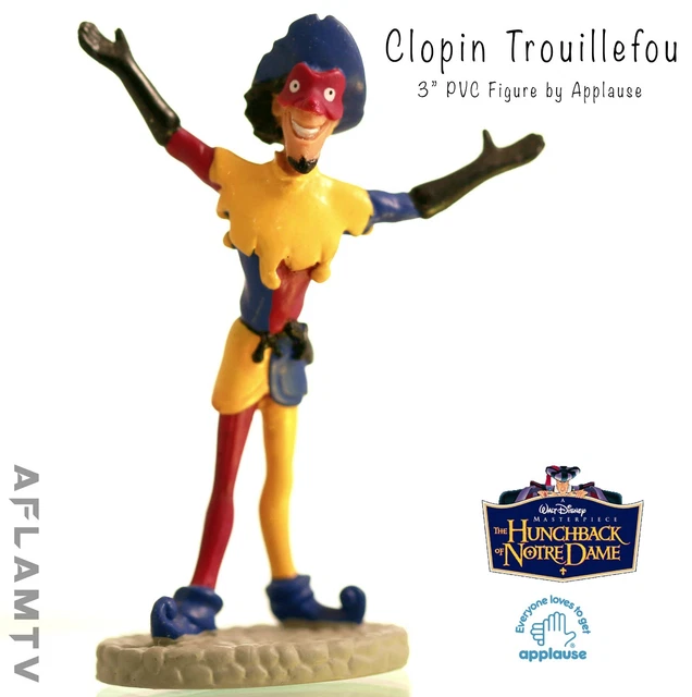 FIGURINE PVC HUNCHBACK of Notre Dame Clopin Disney Cake Topper Gipsy ...