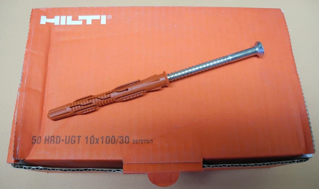 HILTI DÜBEL HRD-UGT 10x100/30 10mmx100mm 50 Stück EUR 28,00 - PicClick DE