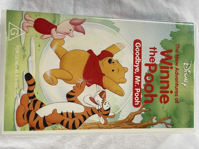 VHS DISNEY THE New Adventures of Winnie the Pooh, Goodbye, Mr Pooh EUR ...