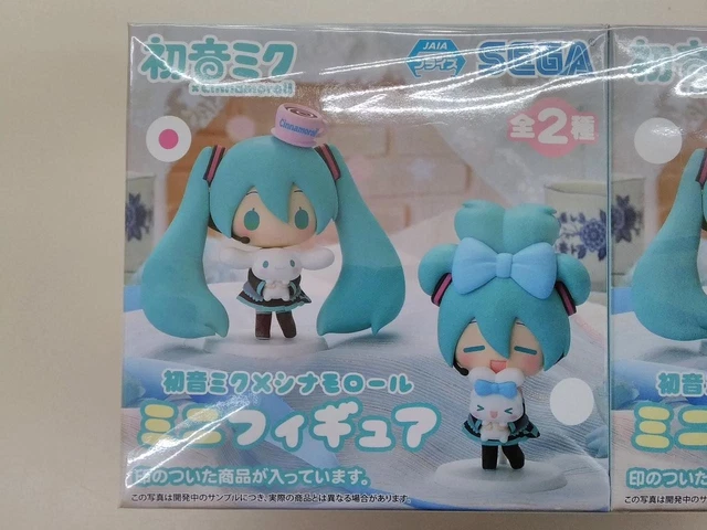 HATSUNE MIKU MODEL Number Hatsune Miku X Cinnamon Roll Mini Figure Set ...