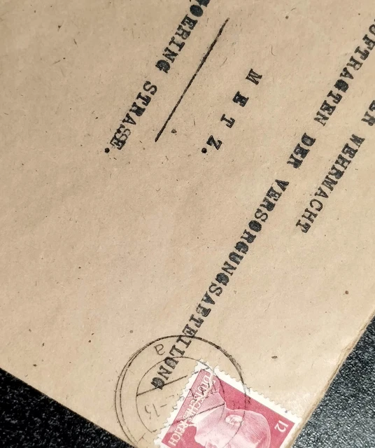 ANCIENNE LETTRE WW2 Allemande Tampon Metz occupation (Militaria OKW ...