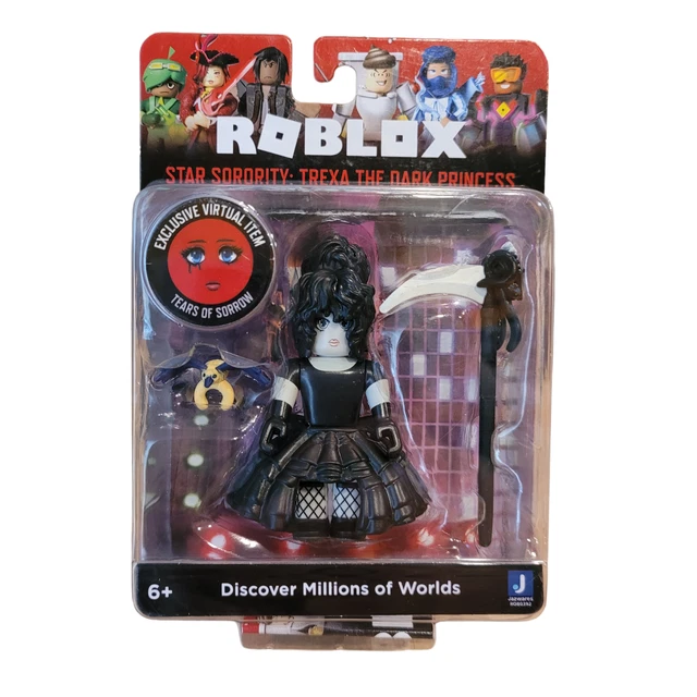 ROBLOX STAR SORORITY TREXA The Dark Princess Tears of Sorrow Face Code ...