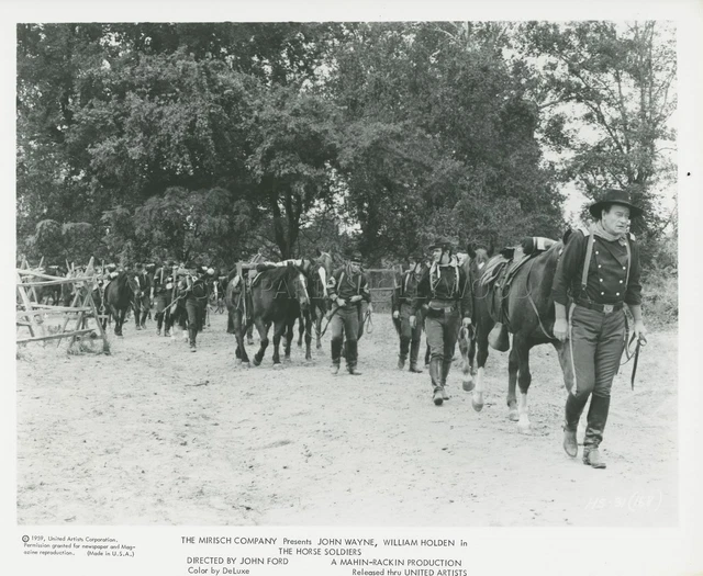 JOHN WAYNE THE Horse Soldiers 1959 Vintage Photo Original #33 EUR 29,99 ...