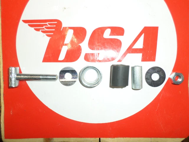BSA A7 A10 B31 B33 B34 Gold Star Oil Tank Front Mounting Kit Uk Made £ ...