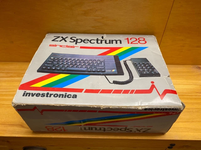 SINCLAIR ZX SPECTRUM 128K Toastrack versión investronica "CON CAJA" EUR ...