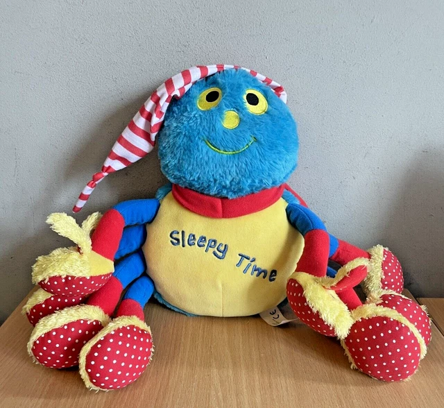 WOOLLY AND TIG Musical Singing Light Up Soft Toy Spider Sleepy Time £22 ...