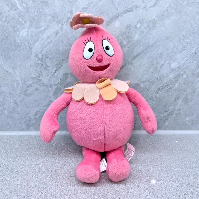 YO GABBA GABBA Talking Foofa Plush Soft Toy Spinmaster 2008 RARE Pink £ ...