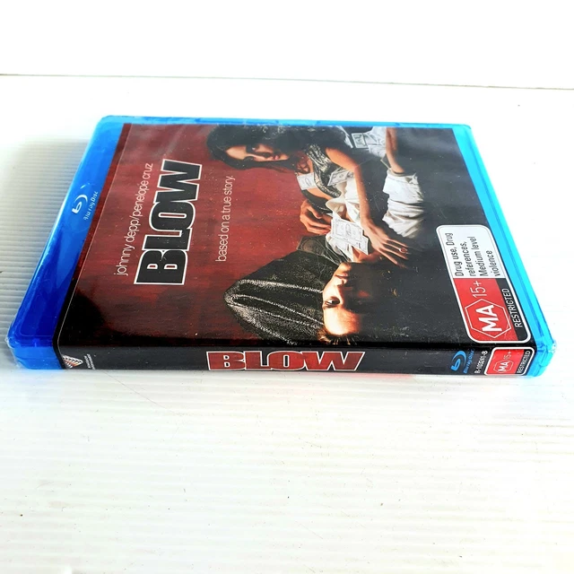 BLOW BLU-RAY 2002 Thriller, Johnny Depp, Penelope Cruz, Region B, Free ...