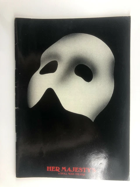 1990 Phantom Of The Opera Her Majestys Theatre Ethan Freeman Jill