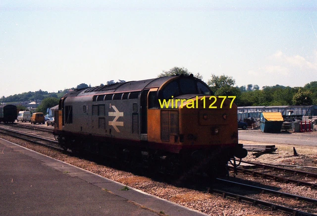 ORIGINAL RAILWAY PHOTOGRAPHIC negative Class 37 37673 at Par £2.25 ...