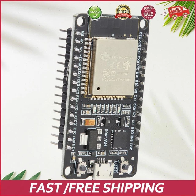 Esp 32s Esp Wroom 32 Esp32 Bluetooth Compatible Wifi Dual Core Cpu Development B £20 50
