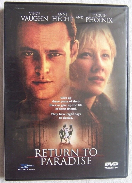 RETURN TO PARADISE (DVD, 1998) Joaquin Phoenix Movie Vince Vaughn Anne ...