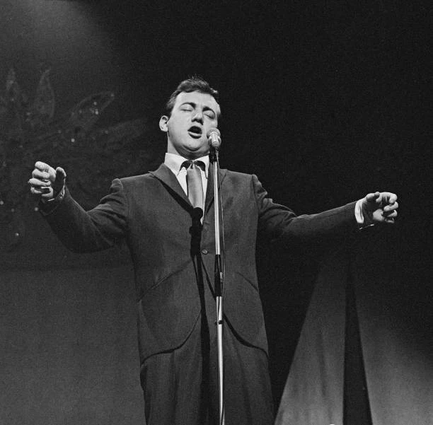 AMERICAN SINGER AND actor Bobby Darin performs live on stage i- 1960s ...