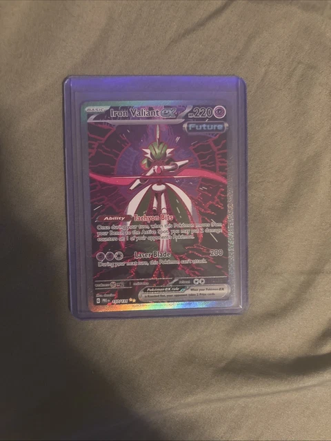 IRON VALIANT EX SIR Prismatic Evolutions Pokemon Card (Mint Condition ...