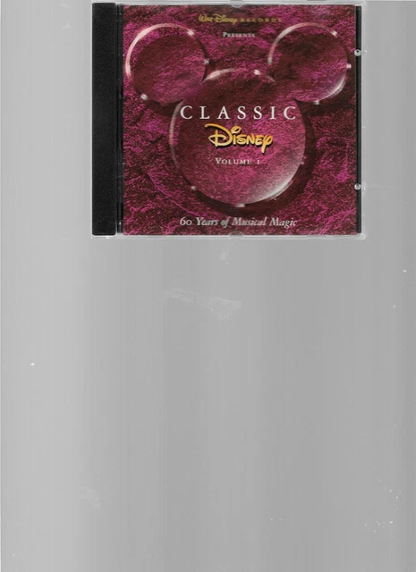 WALT DISNEY RECORDS Presents Classic Disney volume 1 - 60 Years Of ...