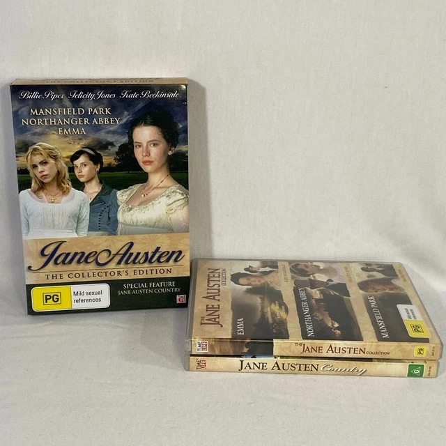 JANE AUSTEN COLLECTOR'S Edition DVD PAL Region 4 AU/NZ Free Postage $19 ...