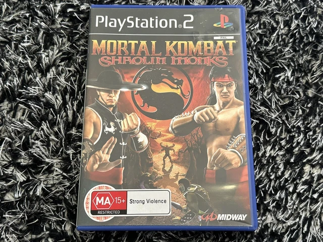 MORTAL KOMBAT : Shaolin Monks - PS2 / PlayStation Game (PAL) Complete w/ Manual $49.99 - PicClick AU