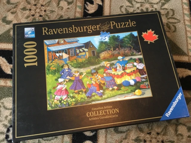 RARE RAVENSBURGER PUZZLE CELEBRATION Canadian Artists Collection ...