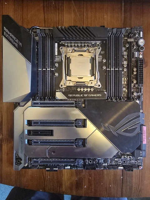 ASUS ROG RAMPAGE VI Extreme Motherboard BUNDLE!!! £491.22 - PicClick UK