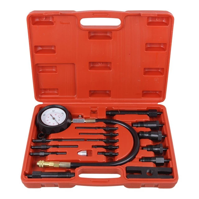 DIESEL ENGINE CYLINDER Pressure Compression Test Tester Kit TDI CDI Car ...