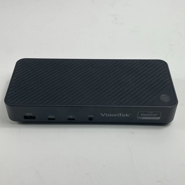 VISIONTEK VT7000 UNIVERSAL 4K Triple Display USB-C Docking Station ...