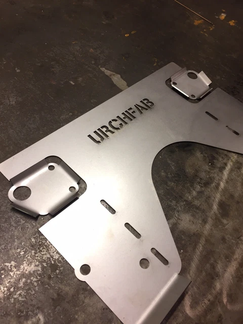 URCHFAB CLASSIC MINI Toe Board/ Steering Rack Reinforcement Plates ...