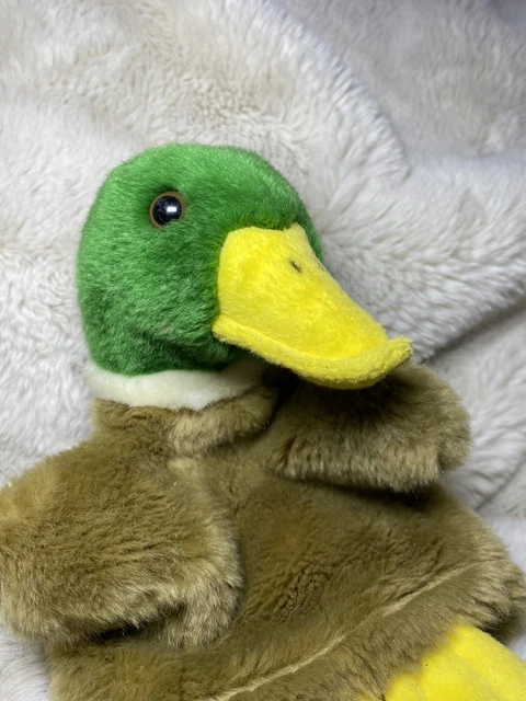 MALLARD DUCK 9& Faithful Friends Hand Puppet Soft Toy Plush Comforter £ ...