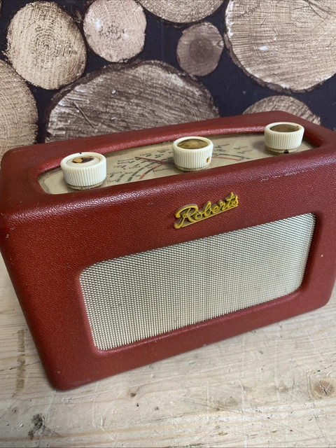ROBERTS R200 VINTAGE Transistor Radio Red £30.00 - PicClick UK