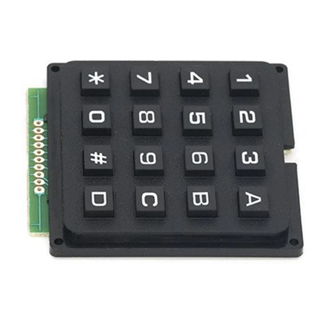 MODULE CLAVIER COMPACT et polyvalent 4x4 MT design pour programmation électroni EUR 7,77 ...