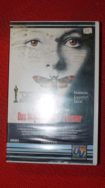 DAS SCHWEIGEN DER Lämmer VHS VIDEO kassette (914) £0.86 - PicClick UK