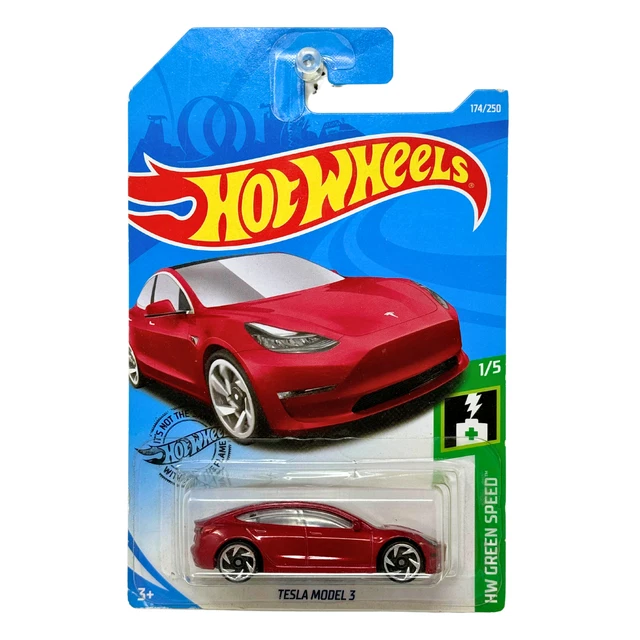 HOT WHEELS HW Green Speed Tesla Model 3 1:64 Diecast $29.99 - PicClick CA