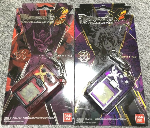 BANDAI DIGIMON DIGIVICE X Ver.2 Red & Purple set JAPAN Imp Digital ...