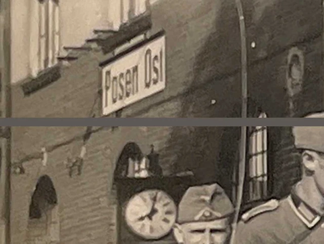 WEHRMACHT SOLDATEN AM Bahnhof Posen Ost - Polen Poznań - Original Foto ...