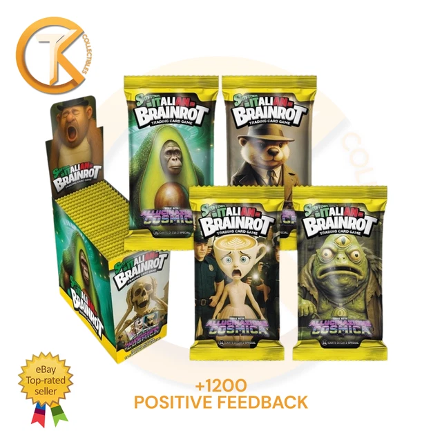 SKIFIDOL ITALIAN BRAINROT Hallucination Cosmique Box 24 Paquets 14 ...