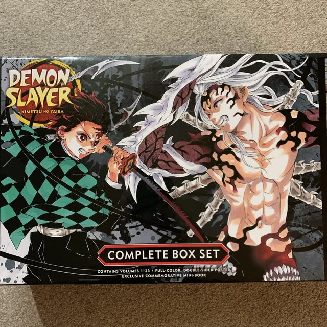 DEMON SLAYER COMPLETE Box Set Volumes 1-23 Manga £117.33 - PicClick UK