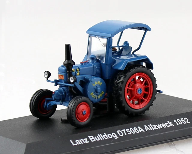 LANZ BULLDOG D7506A blau 1952 Traktor 1:43 Hachette/UH Modellauto EUR 16,95 - PicClick DE