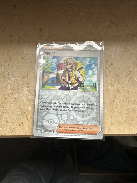 PEPPER REVERSE 166/198 Karmesin & Purpur deutsch Pokemon Karten NM EUR ...